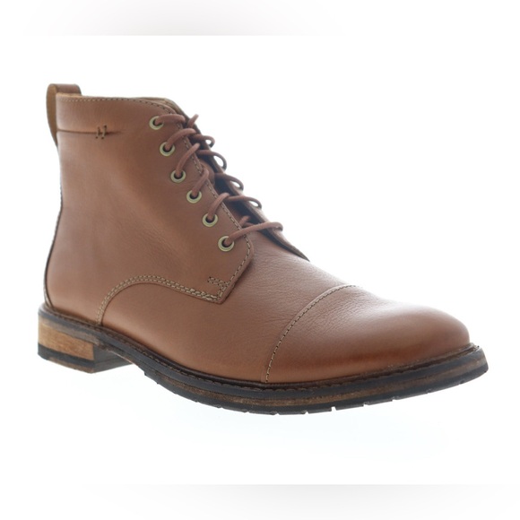 Clarks | Shoes | New Mens Clarks Clarkdale Hill Brown Leather Lace Up ...